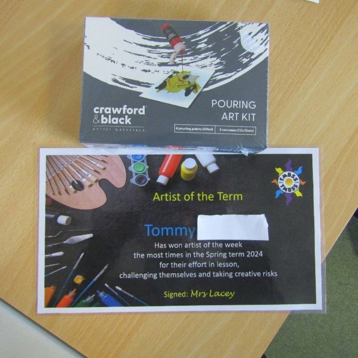 Tuition Medical Behaviour Support Service - Artist of the Term